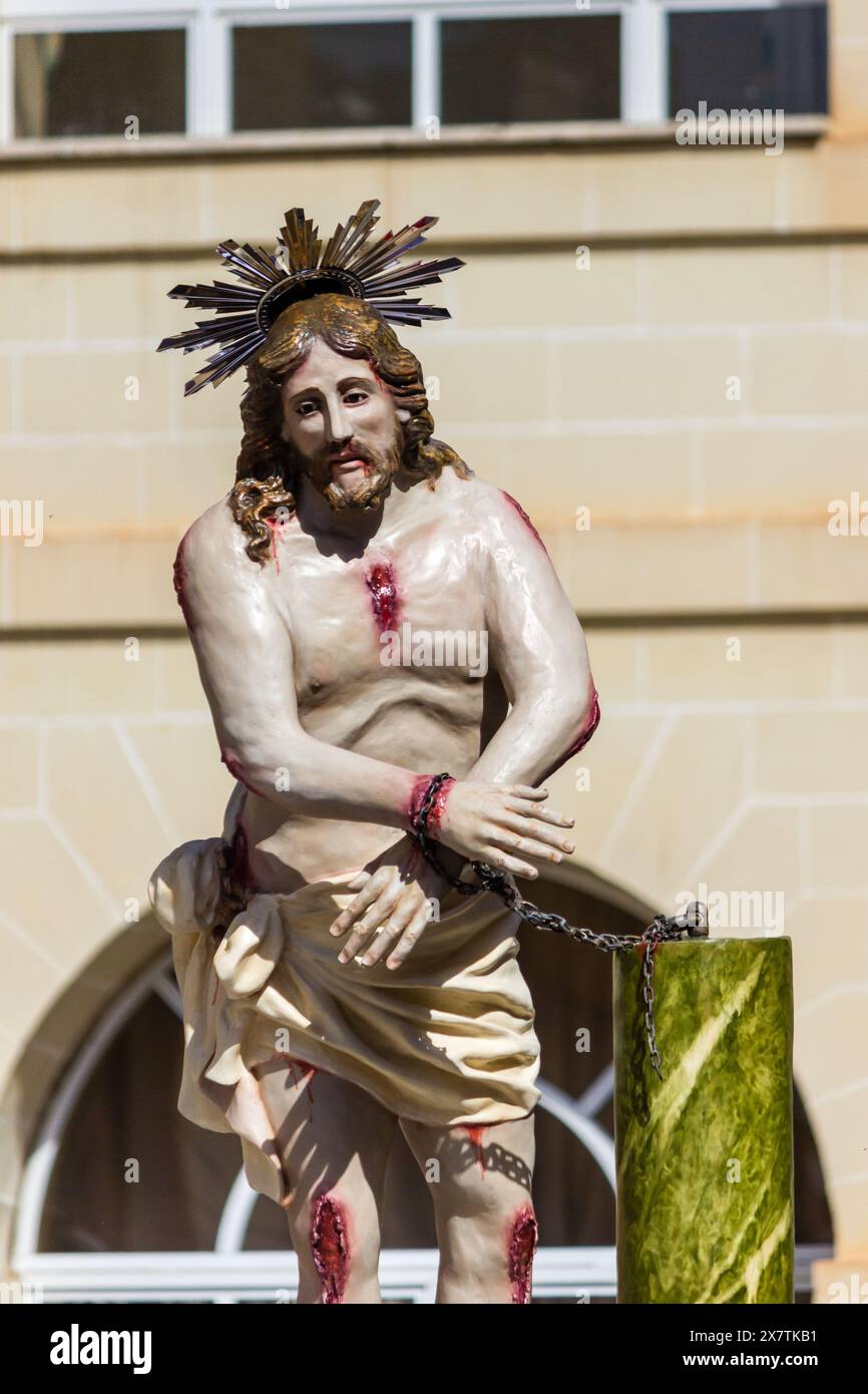 a statue of the Good Friday procession 2024 Stock Photo - Alamy