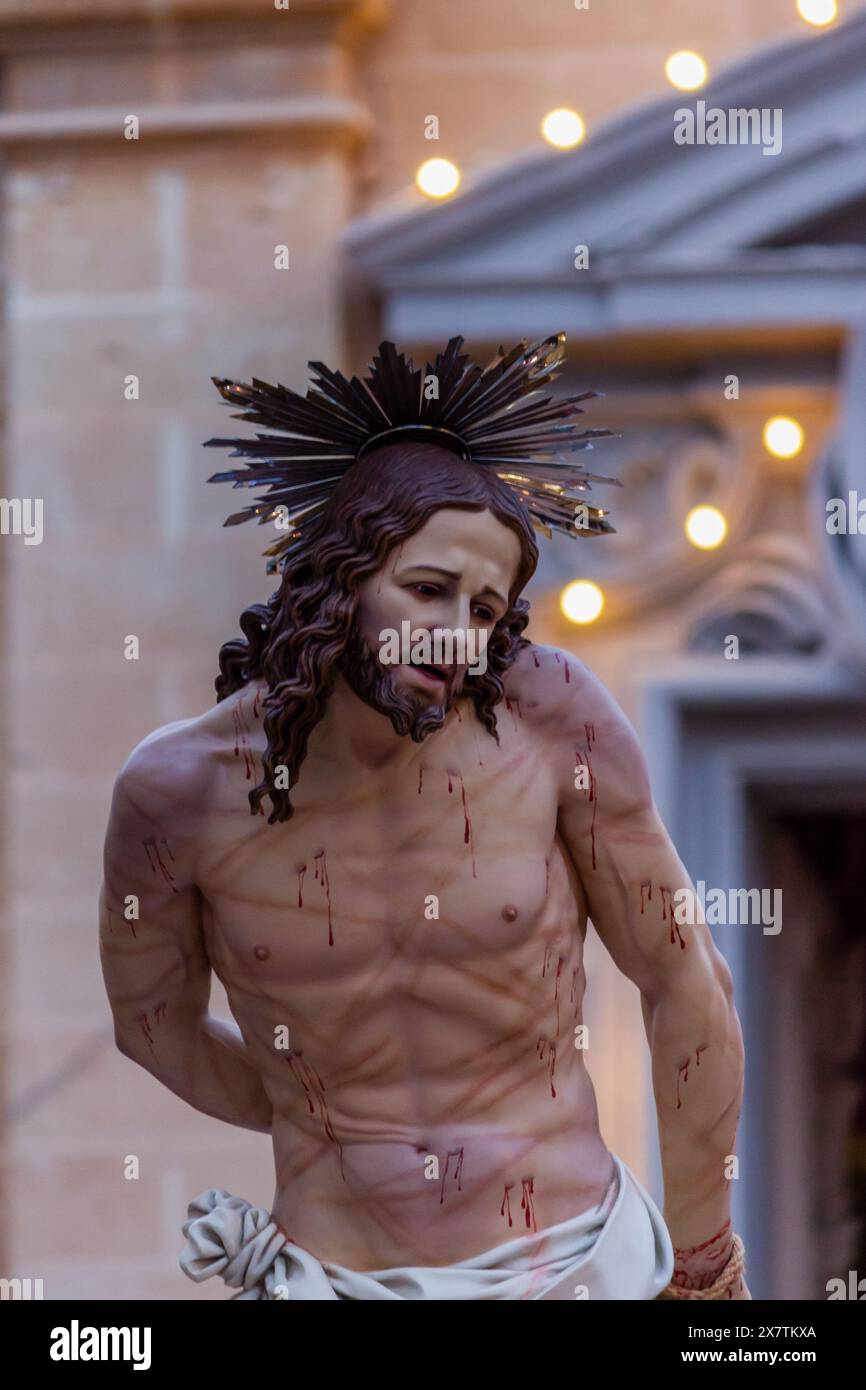 a statue of the Good Friday procession 2024 Stock Photo - Alamy