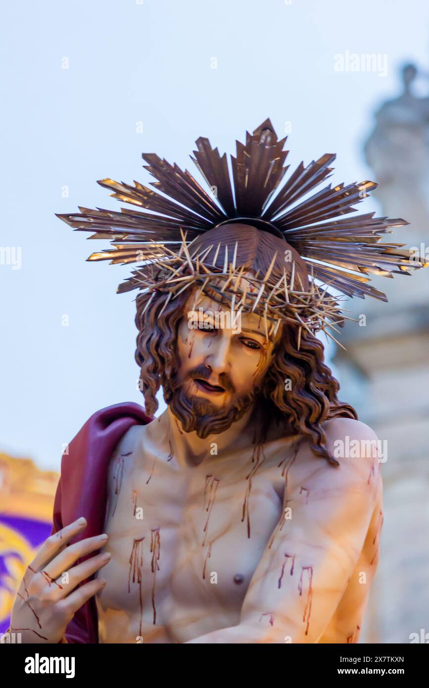 a statue of the Good Friday procession 2024 Stock Photo - Alamy