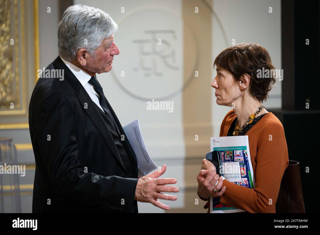 Paris, France. 21st May, 2024. Maurice Levy President of Vivatech and ...
