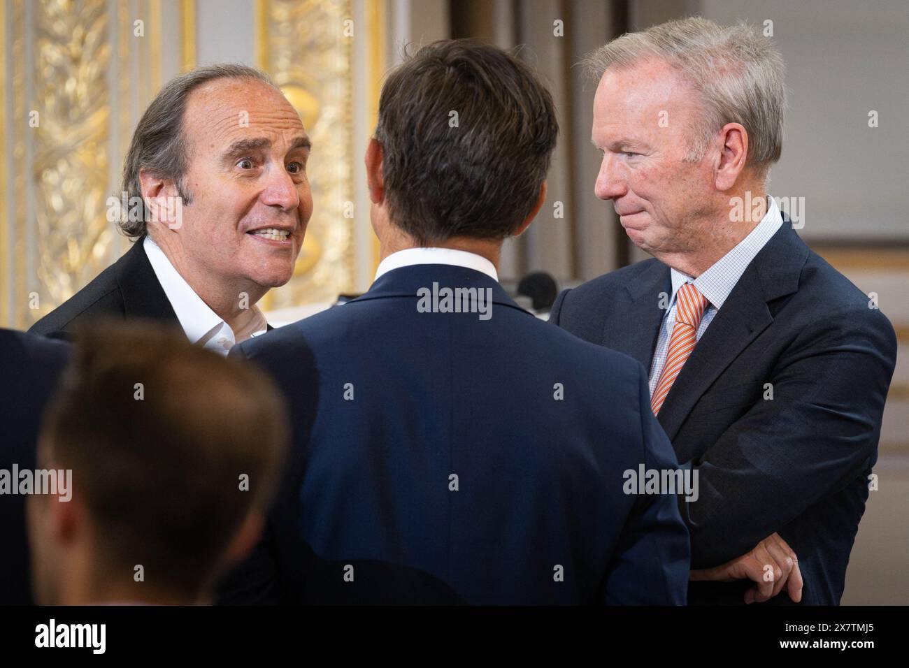 Paris, France. 21st May, 2024. Former CEO of Google, Eric Schmidt and ...