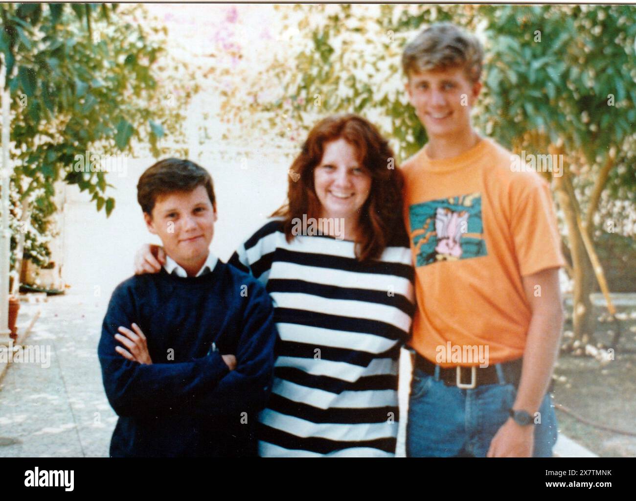 THE CHILDREN OF BRITISH CONSUL LARRY BANKS AND HIS WIFE LIZ WHO WAS ...