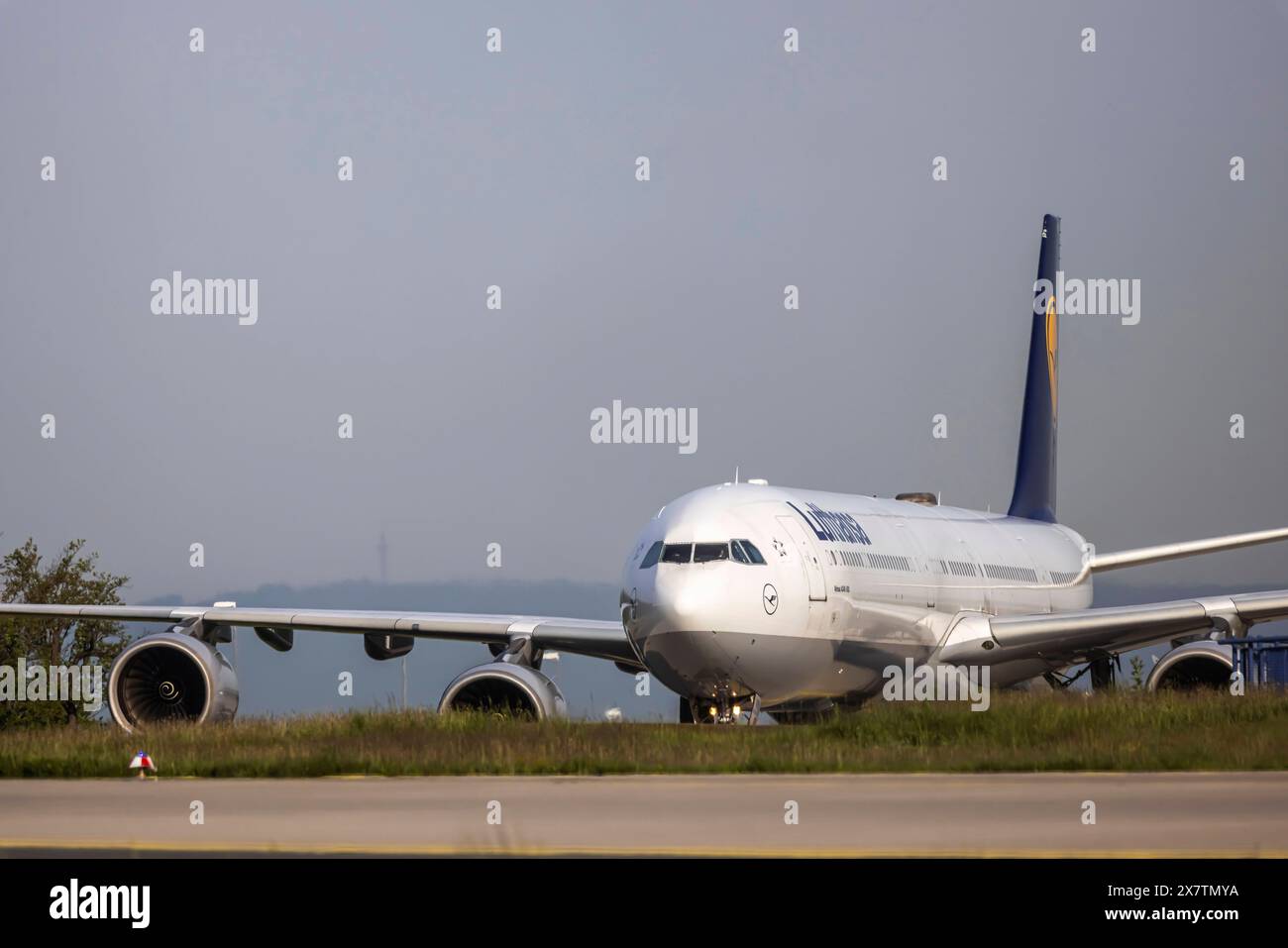Flugzeug am Flughafen Frankfurt, Fraport. Registrierung: D-AIHY ...
