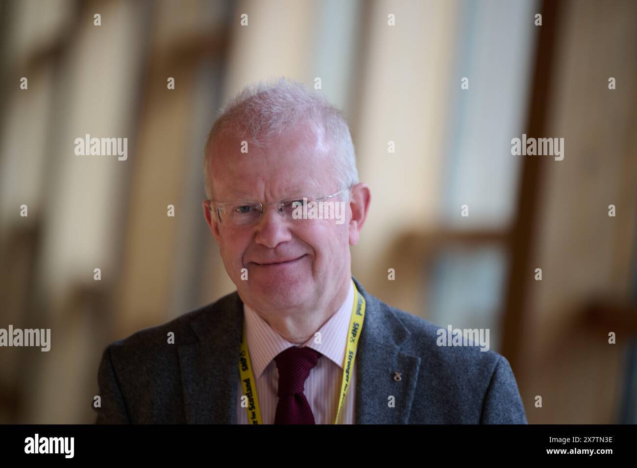 Edinburgh Scotland, UK 21 May 2024. John Mason MSP at the Scottish ...