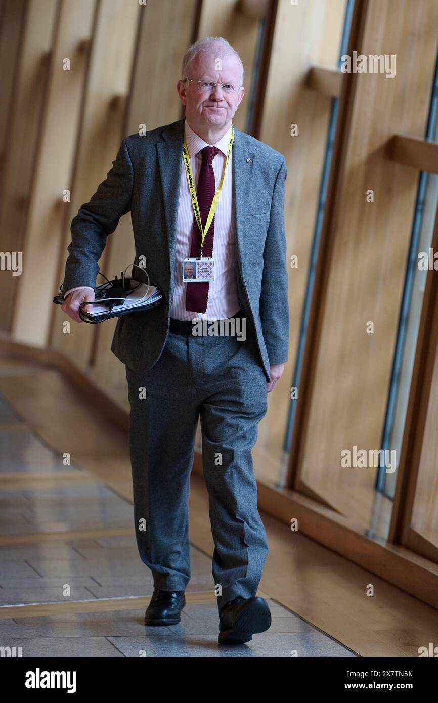 Edinburgh Scotland, UK 21 May 2024. John Mason MSP at the Scottish ...