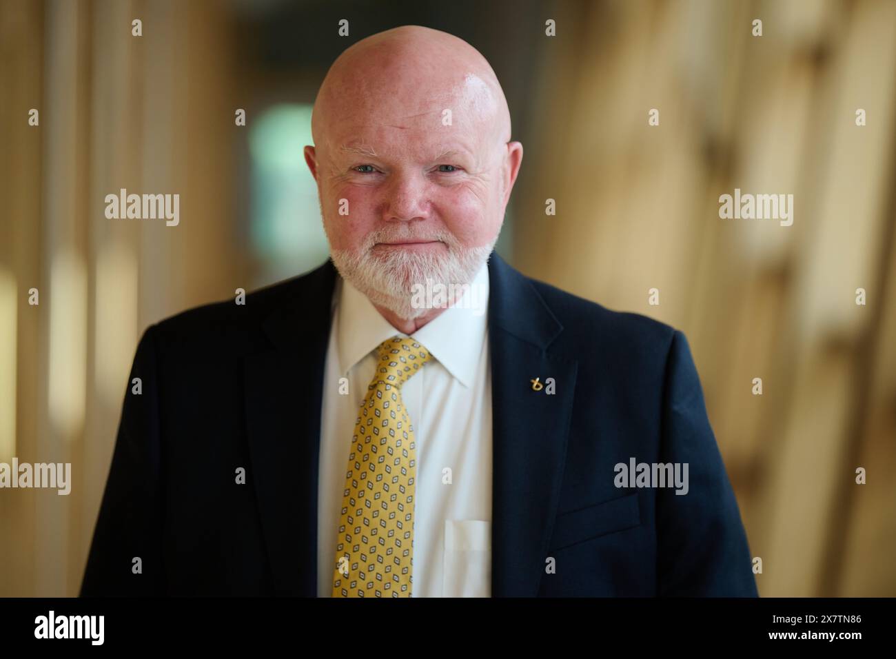 Edinburgh Scotland, UK 21 May 2024. Colin Beattie MSP at the Scottish ...