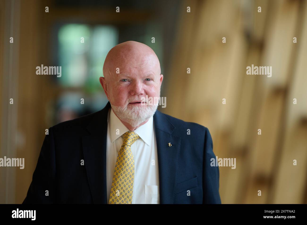 Edinburgh Scotland, UK 21 May 2024. Colin Beattie MSP at the Scottish ...