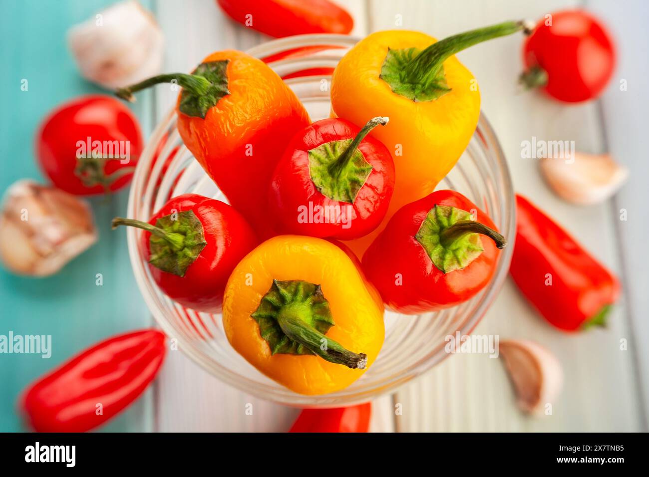 Bell pepper mix hi-res stock photography and images - Alamy