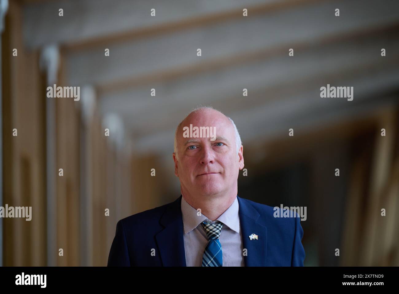 Edinburgh Scotland, UK 21 May 2024. Joe FitzPatrick MSP at the Scottish ...