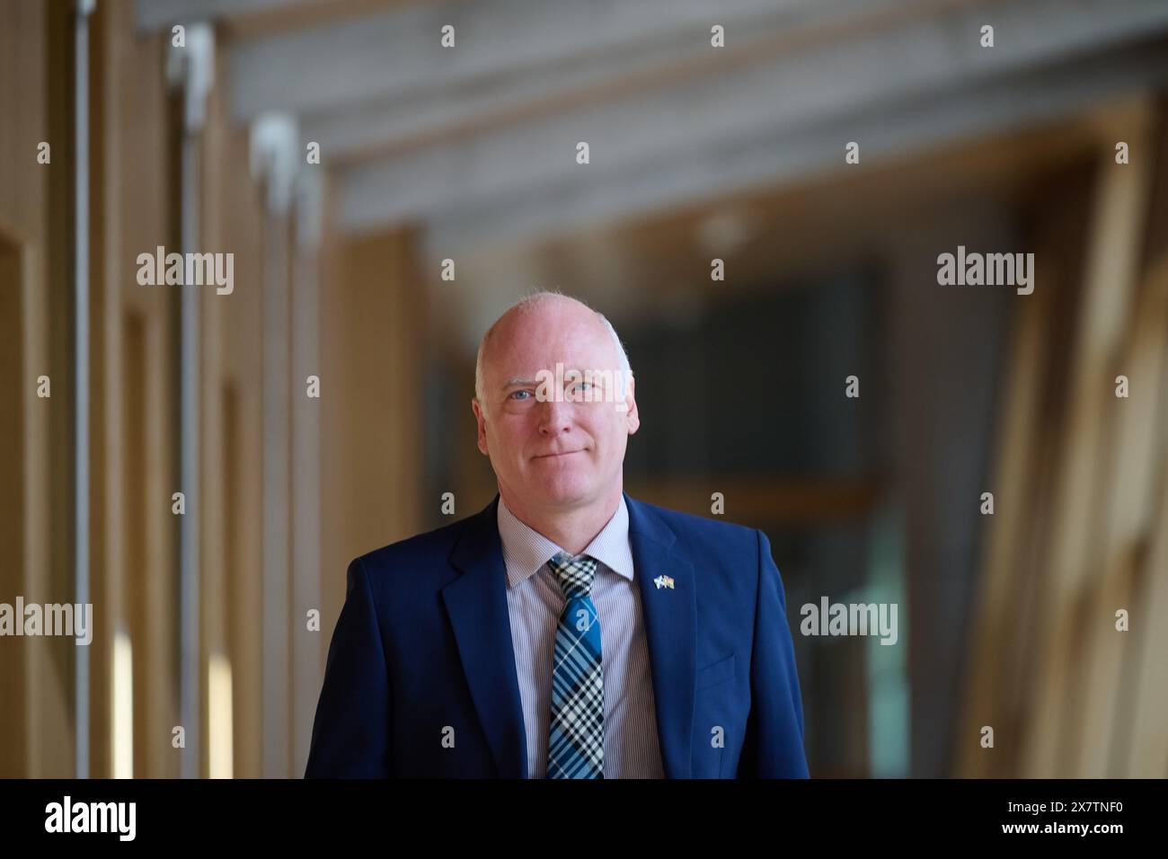 Edinburgh Scotland, UK 21 May 2024. Joe FitzPatrick MSP at the Scottish ...