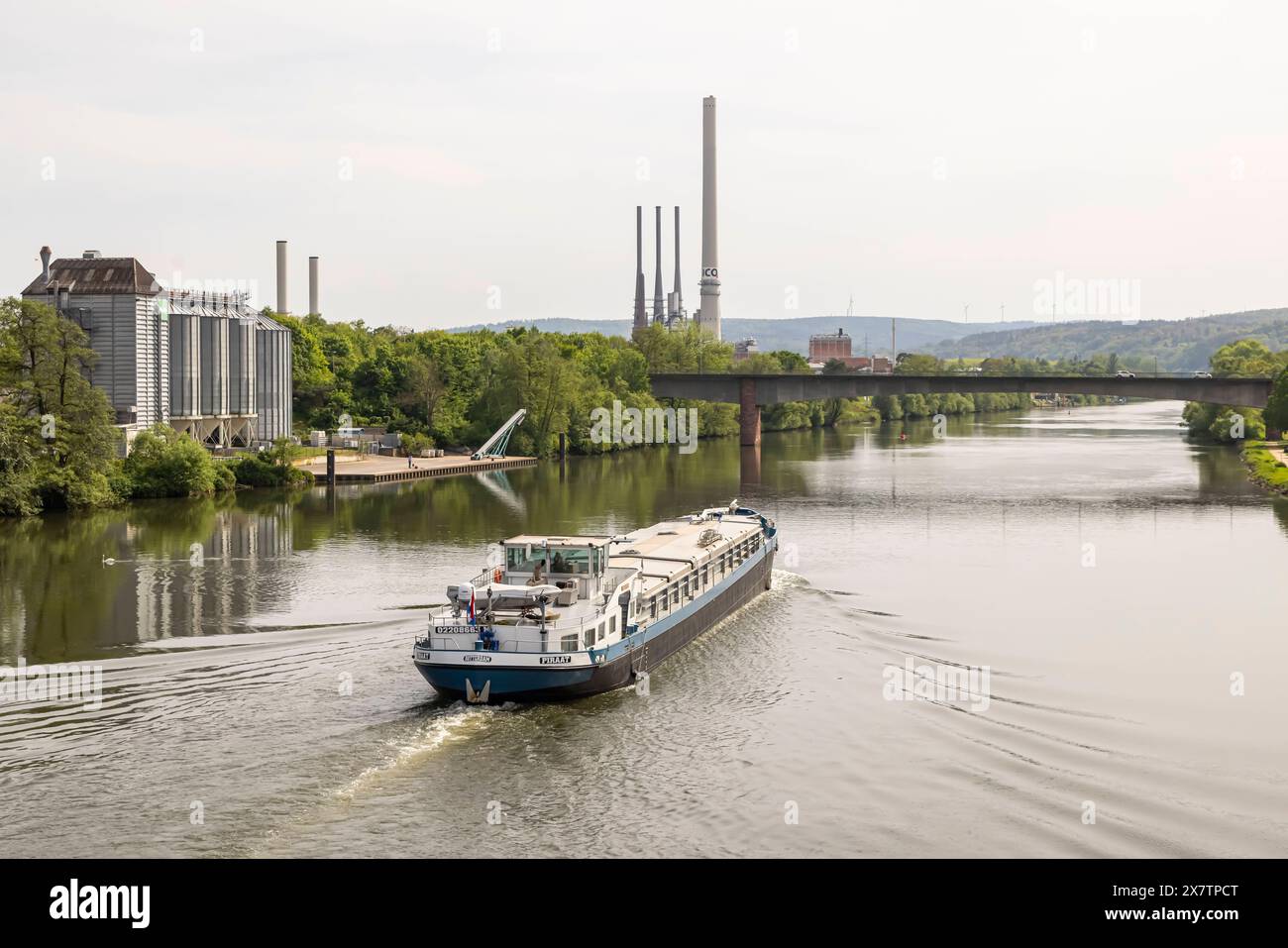 Industrie Center Obernburg, ICO, gelegen auf den Gemarkungen von Markt ...
