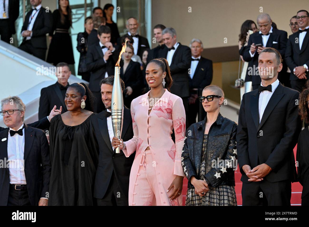 Cannes, France. 21st May, 2024. Marie Jose Perec, Iliana Rupert, Marie ...