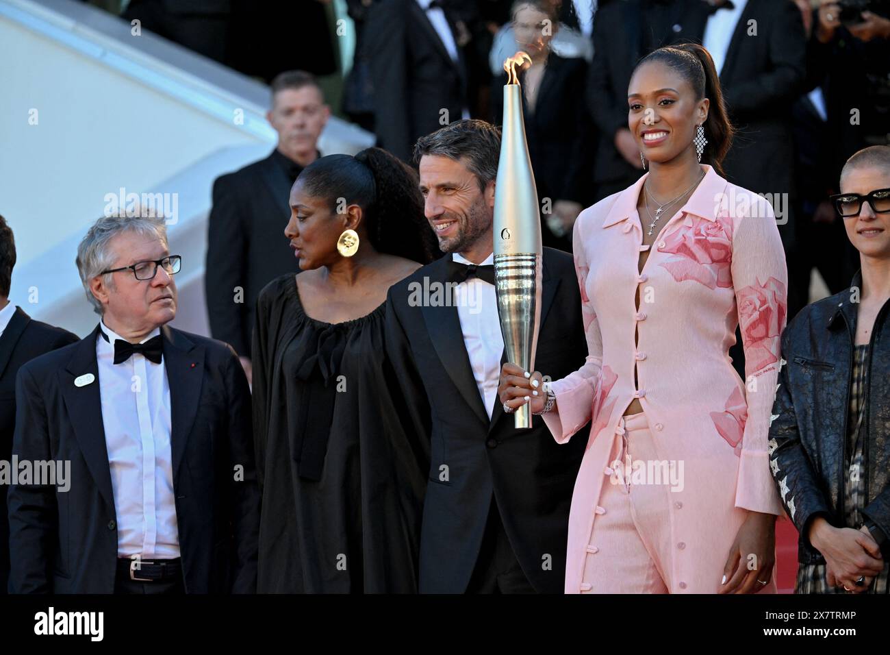 Cannes, France. 21st May, 2024. Marie Jose Perec, Iliana Rupert at the ...