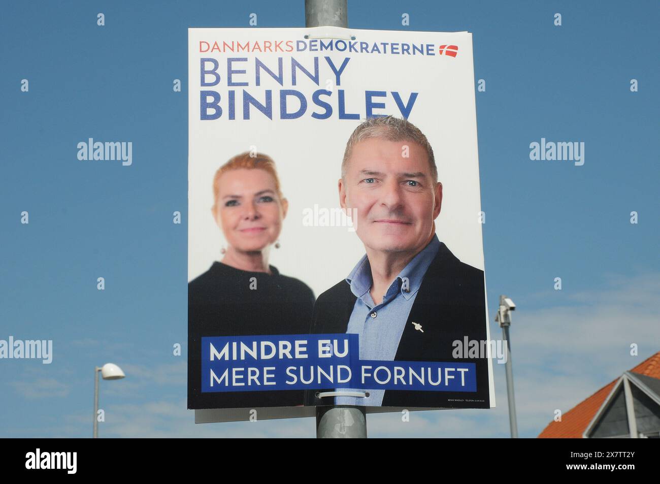 Cpenhagen/ Denmark/20 MAY 2024/ EU parliamentary elections poster from ...