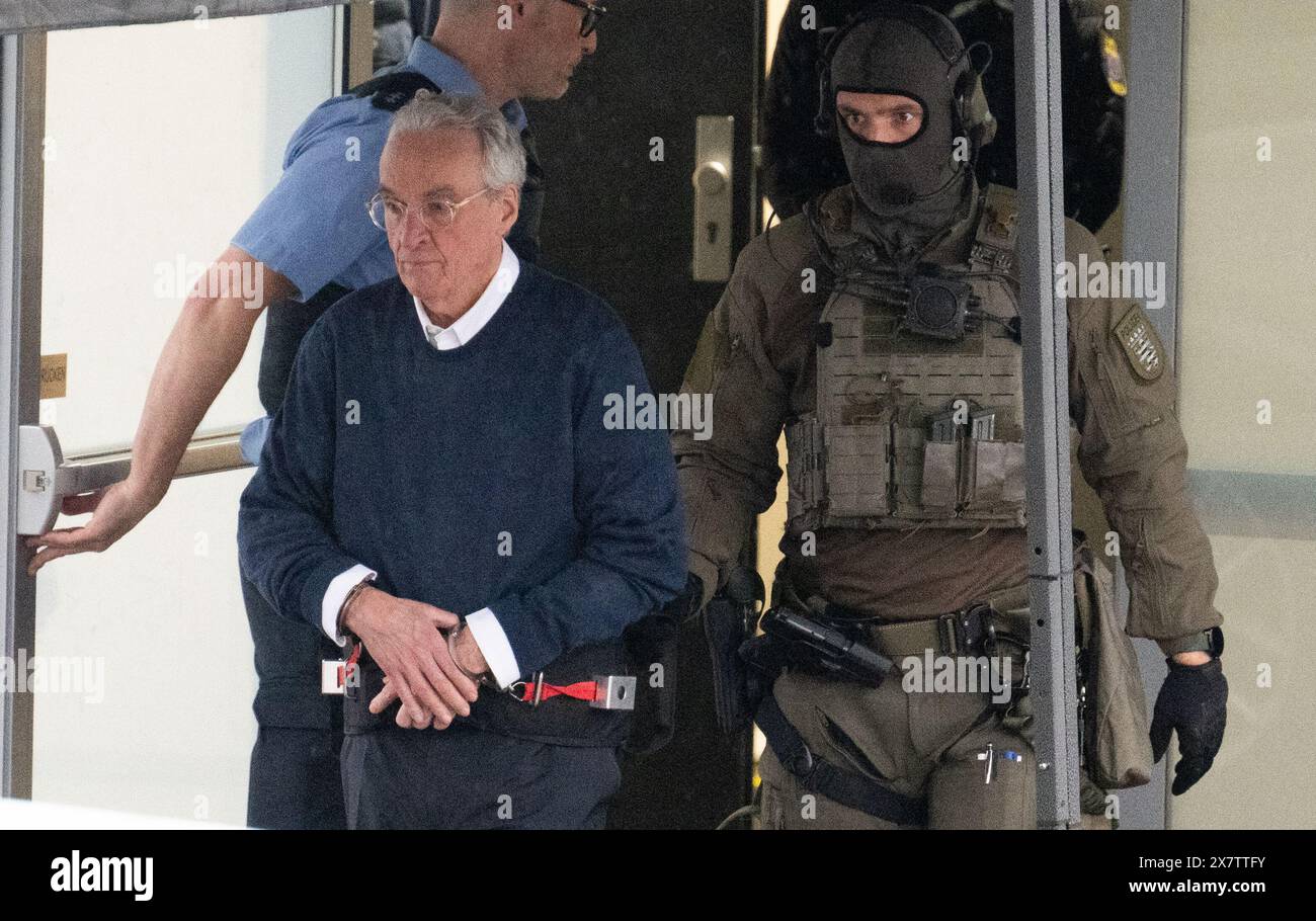 21 May 2024, Hesse, Frankfurt/Main: After the end of the first day of ...