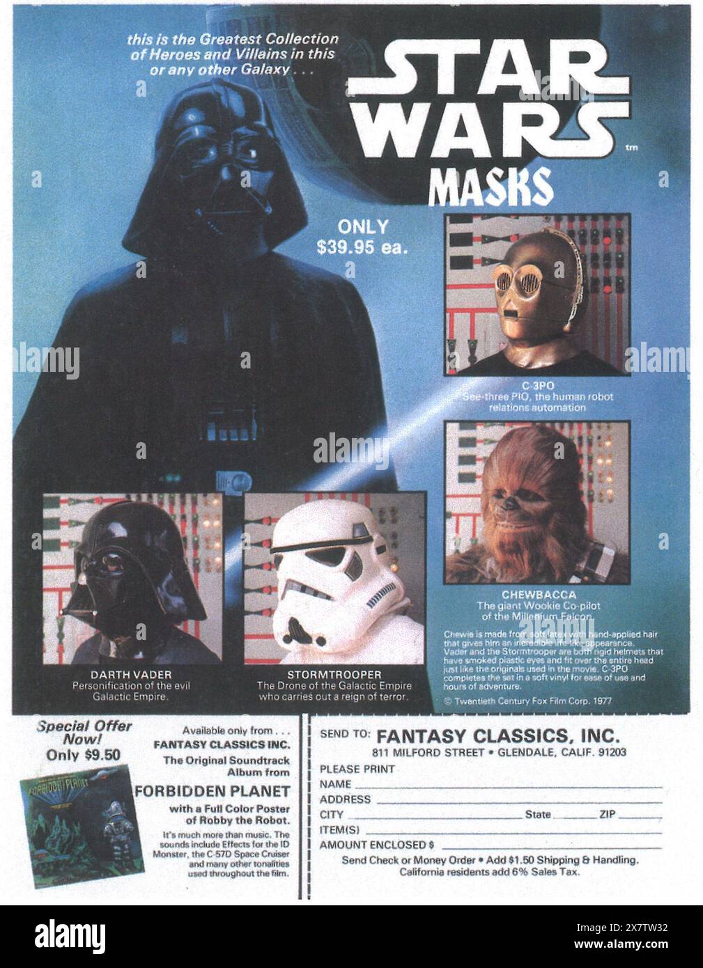 Star wars masks hi-res stock photography and images - Alamy