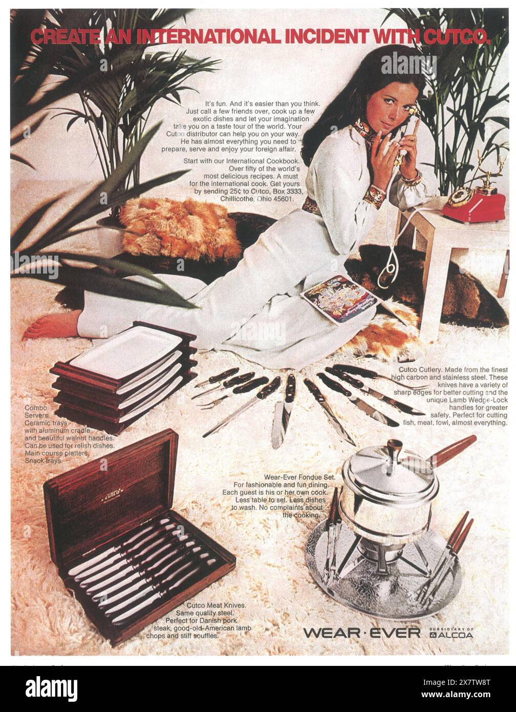 Vintage cutlery advertisements hi-res stock photography and images - Alamy