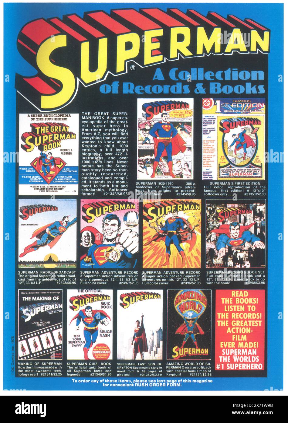 Superman merch hi-res stock photography and images - Alamy