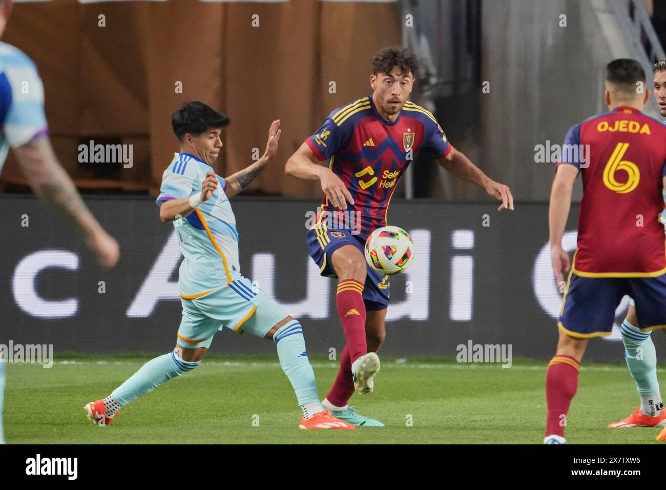 May 18. 2024: Salt Lake midfielder Matt Crooks (25) in action during ...