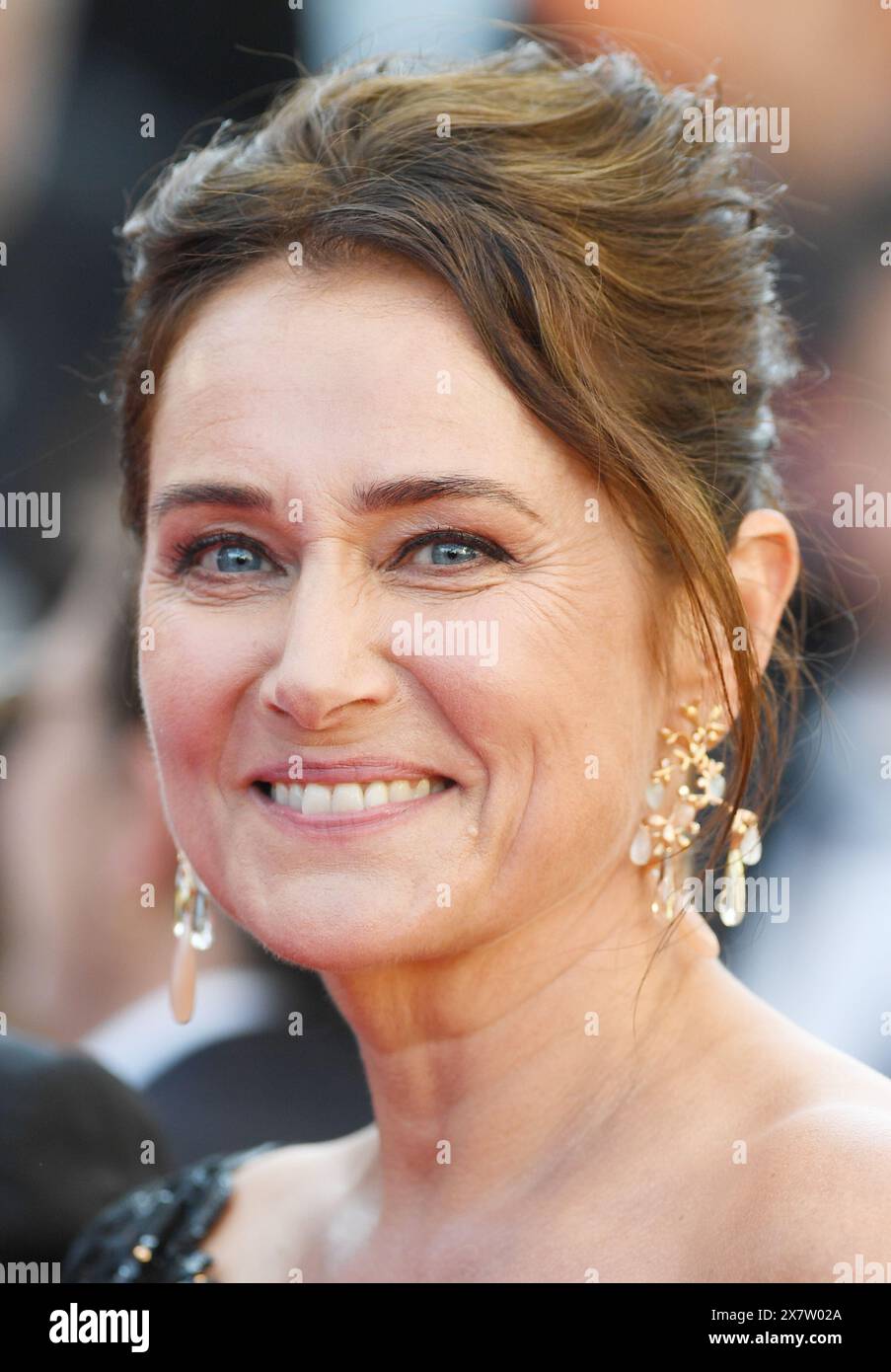 Cannes, France. 21st May, 2024. Danish actress Sidse Babett Knudsen ...