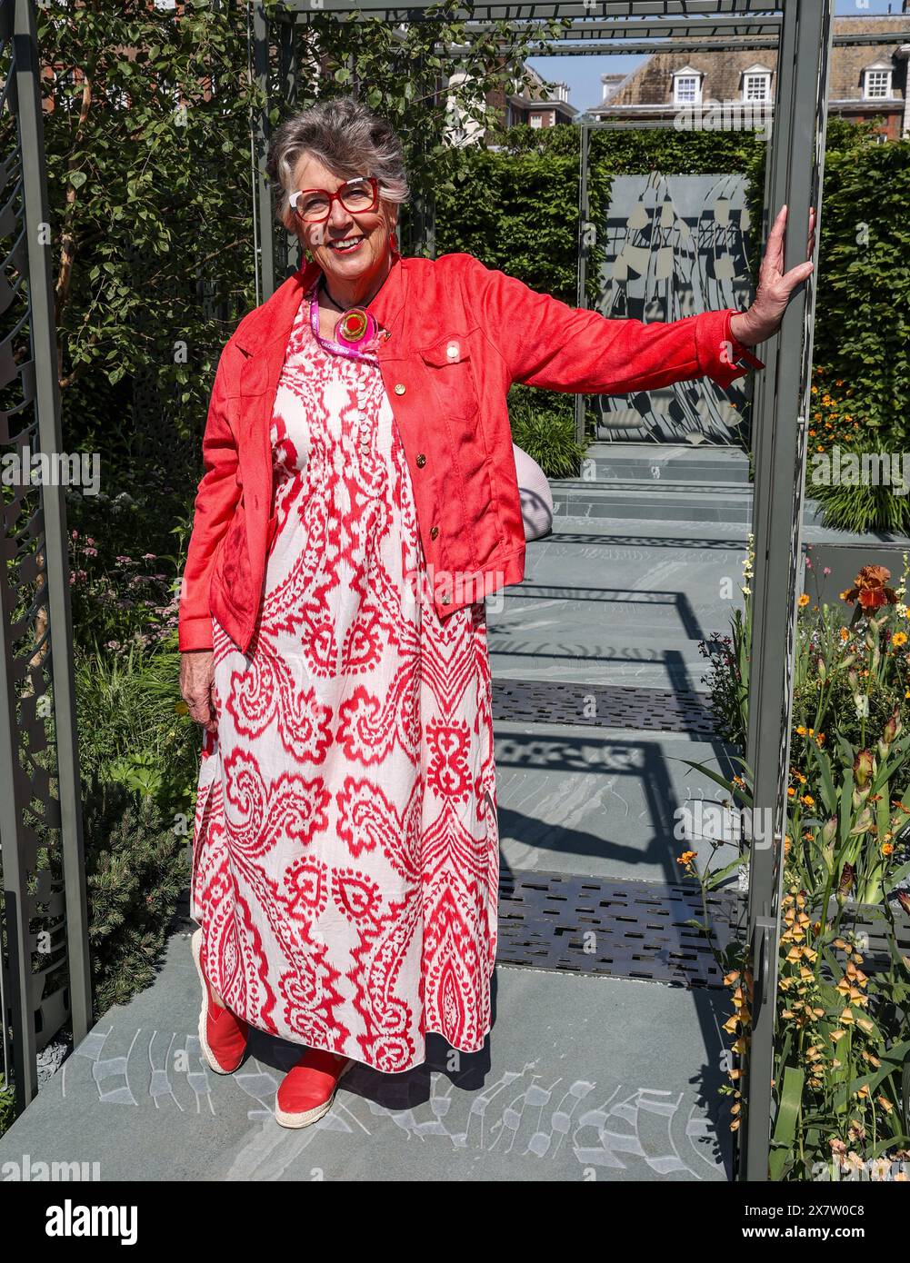 London, UK. 20th May, 2024. Dame Prue Leith seen attending the RHS ...