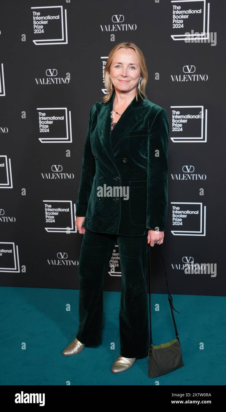 Katie Razzall attending the International Booker Prize 2024 winner ...