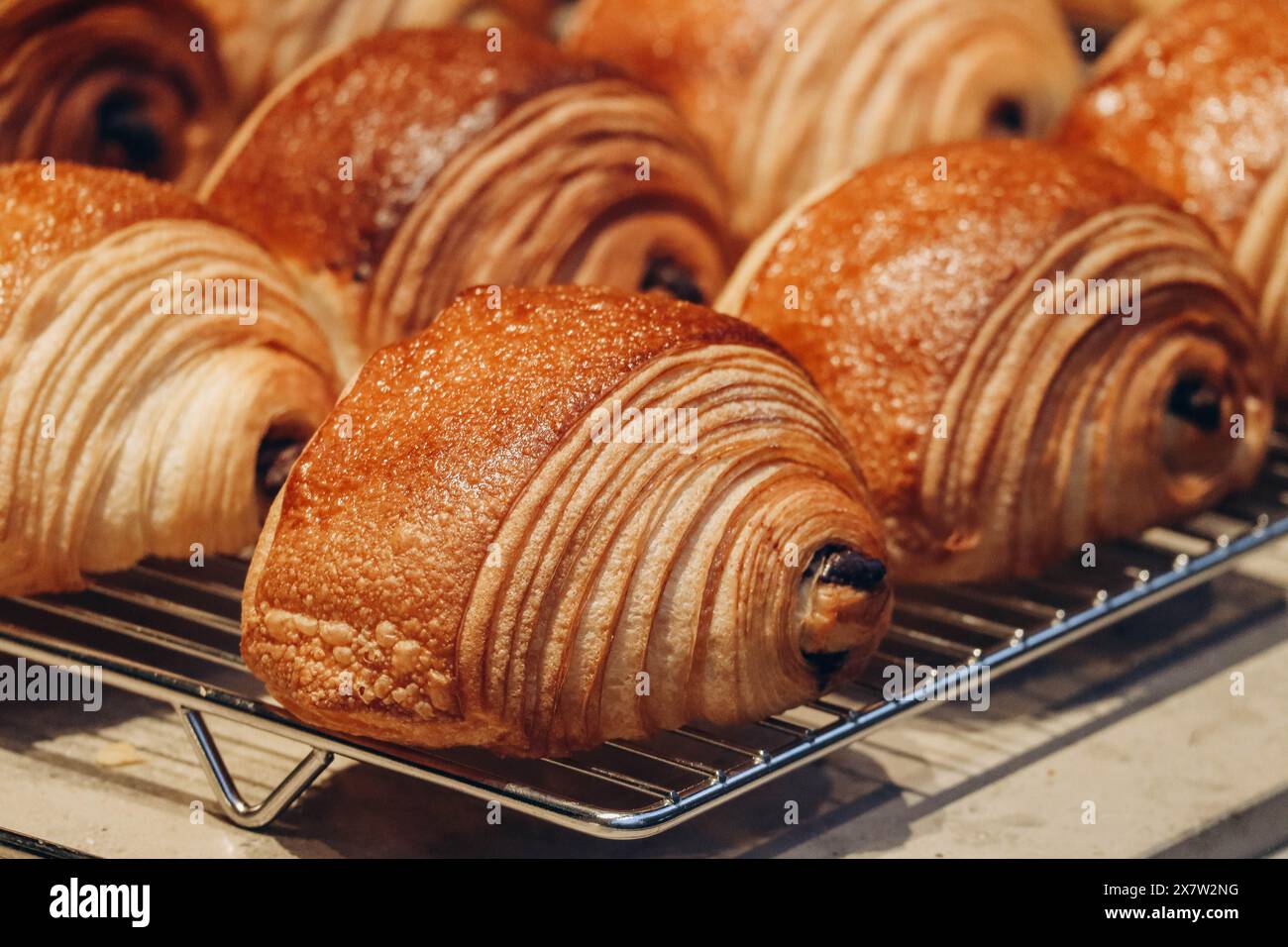 Pain au chocolat breakfast table hi-res stock photography and images ...