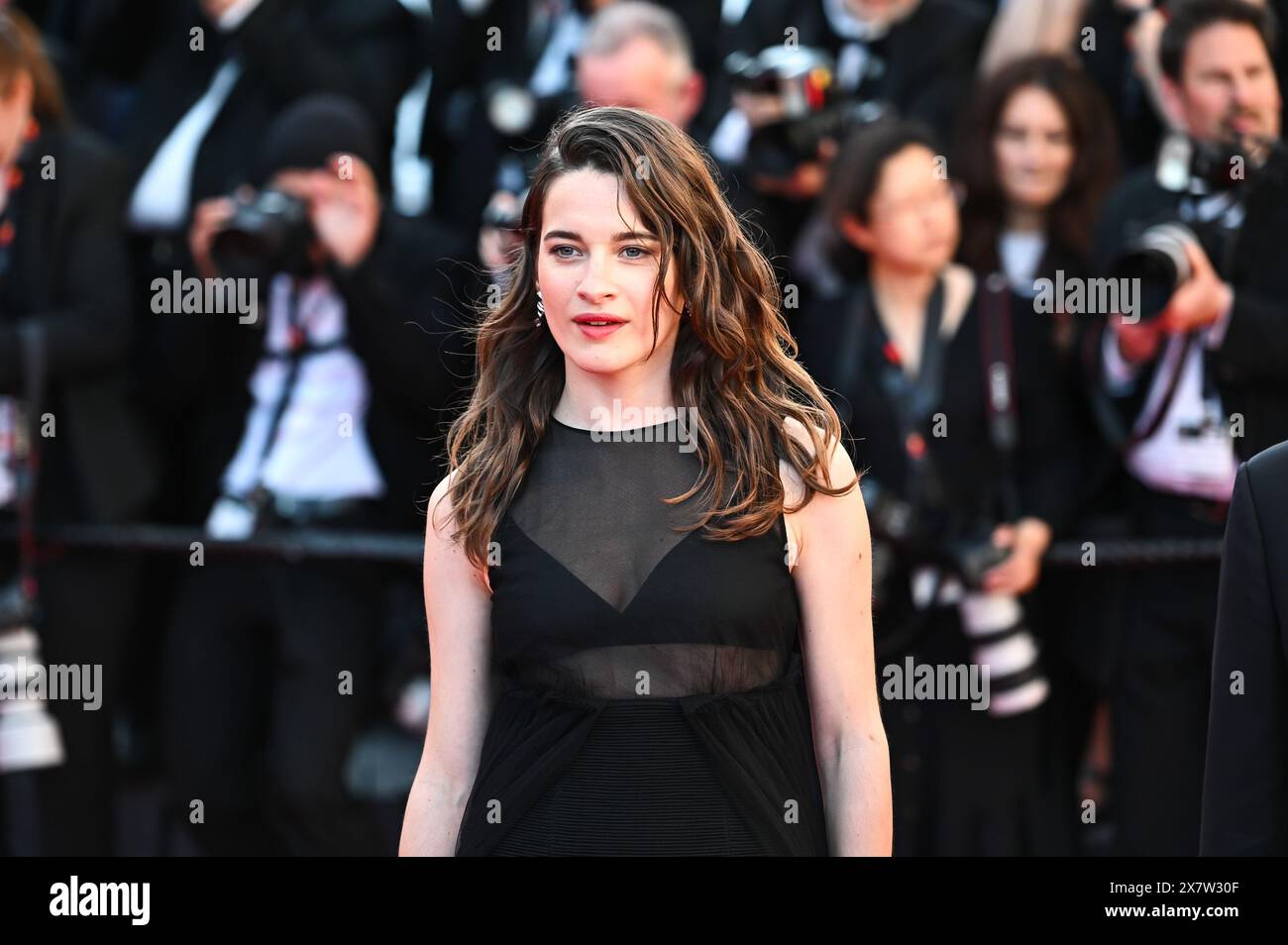 Cannes, France. 21st May, 2024. Rebecca Marder attends the "Marcello ...