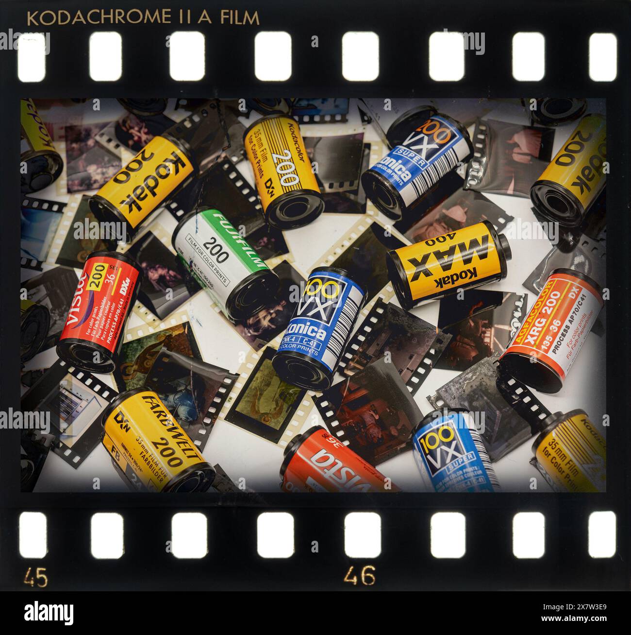 Negative and positive movie hi-res stock photography and images - Alamy