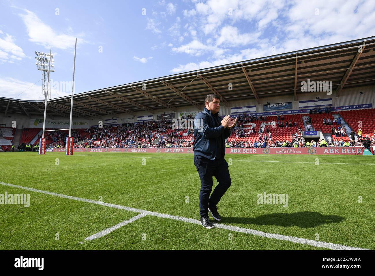 Doncaster, England - 18th May 2024 - Matt Peet Head Coach of Wigan ...