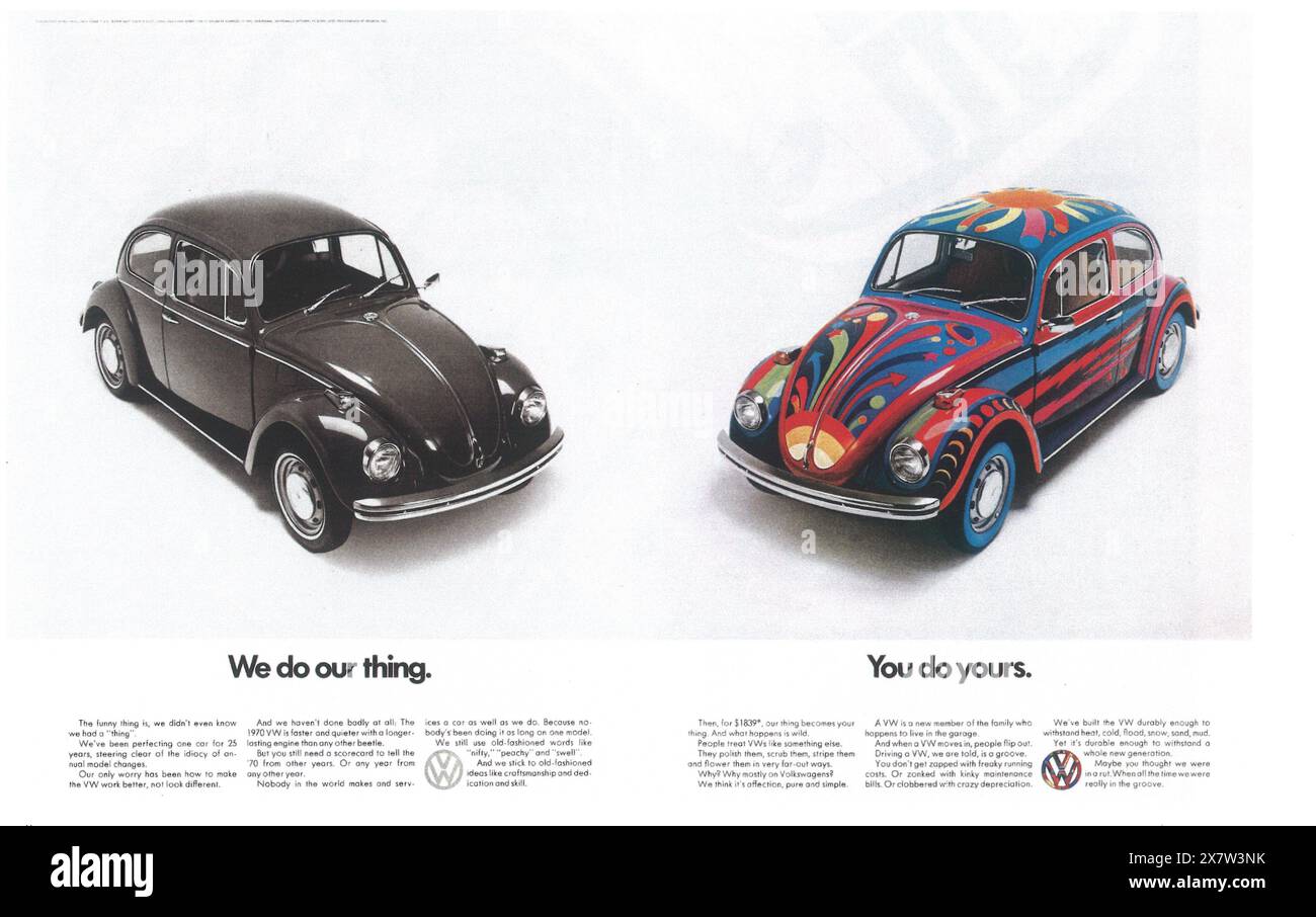 Volkswagen beetle 1970s hi-res stock photography and images - Alamy