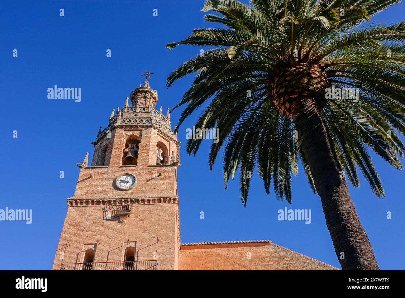 Collegiate Church of Santa Maria la Mayor, Plaza Duquesa de Parcent, in ...