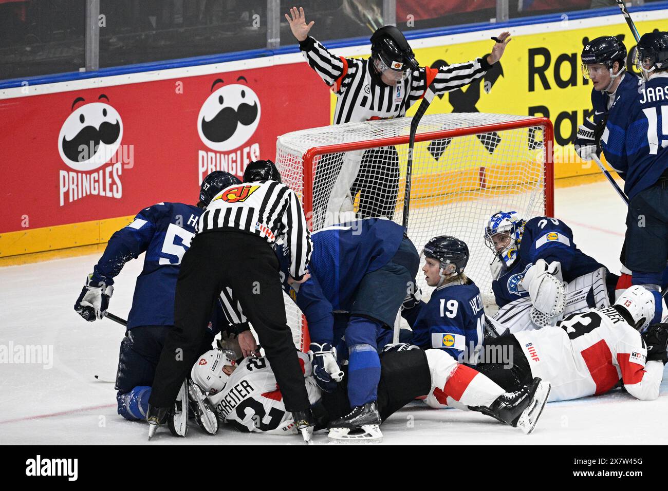 Prague, Czech Republic. 21st May, 2024. Finland vs Switzerland group A ...