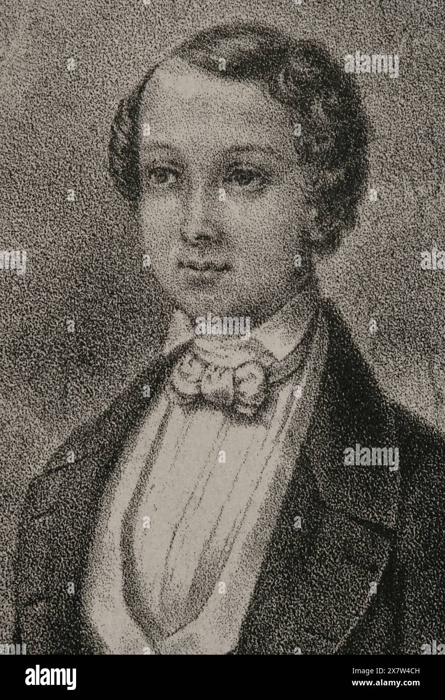 Pedro V of Portugal (1837-1861), so-called the Hopeful. King of ...