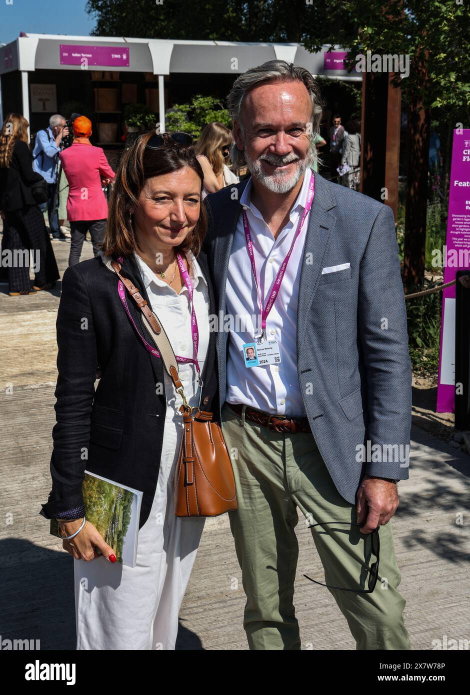 London, UK. 20th May, 2024. Marcus Wareing and guest seen attending the ...
