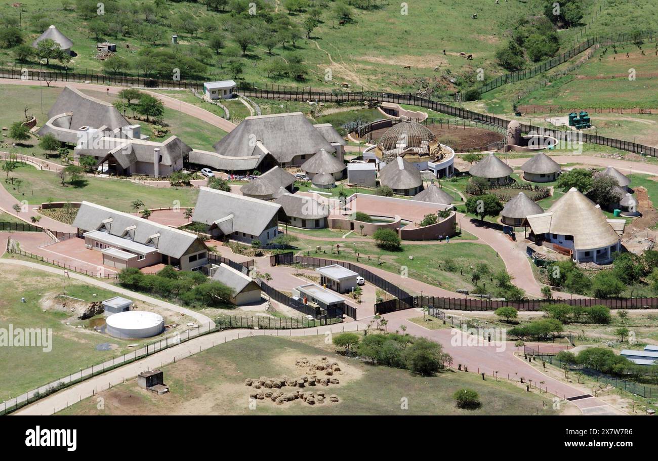 November 14, 2013. The multimillion homestead of President Jacob Zuma ...