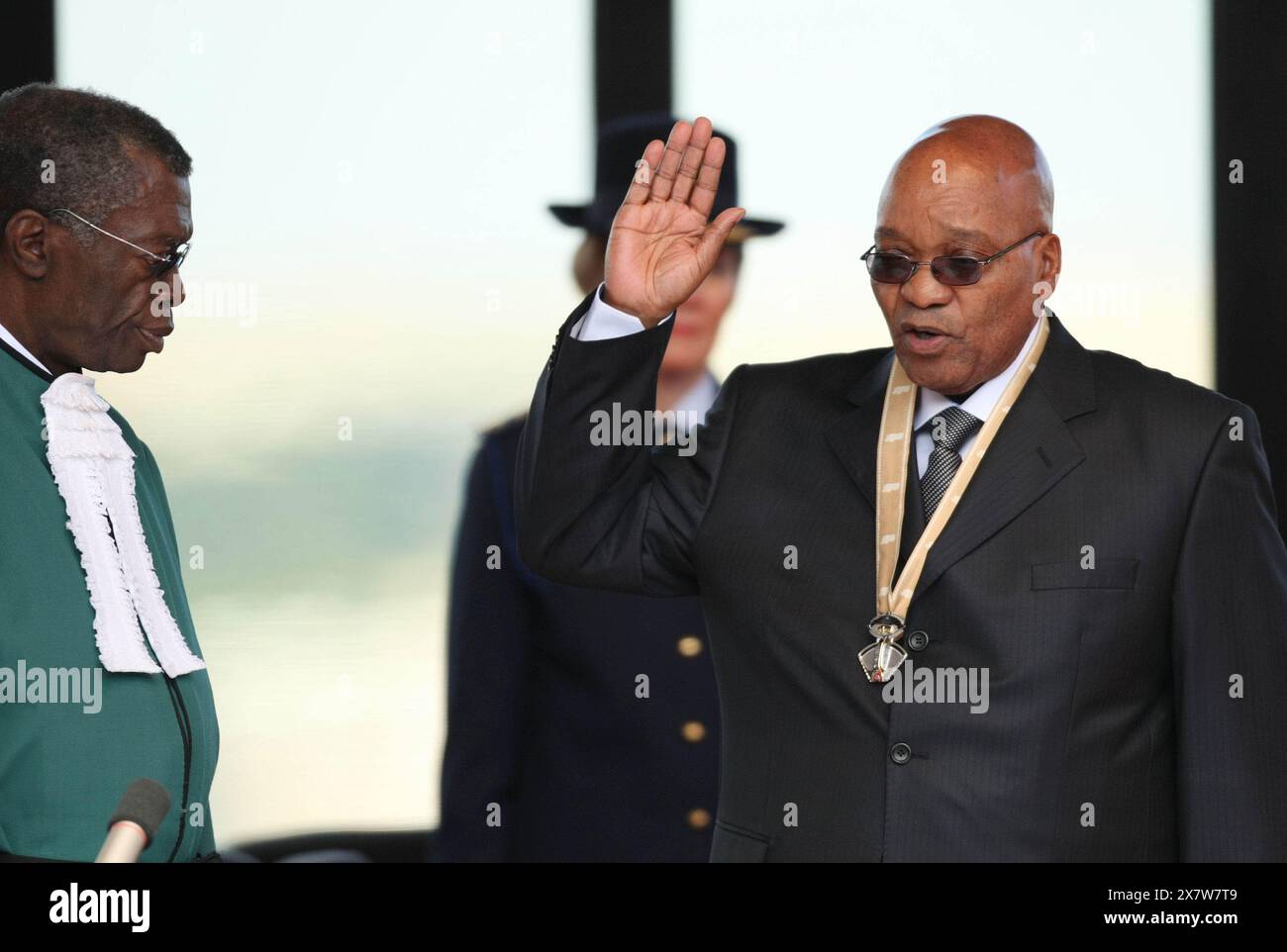 9 May 2009 - Chief Justice, Mr Justice Pius Nkonzo Langa with President ...