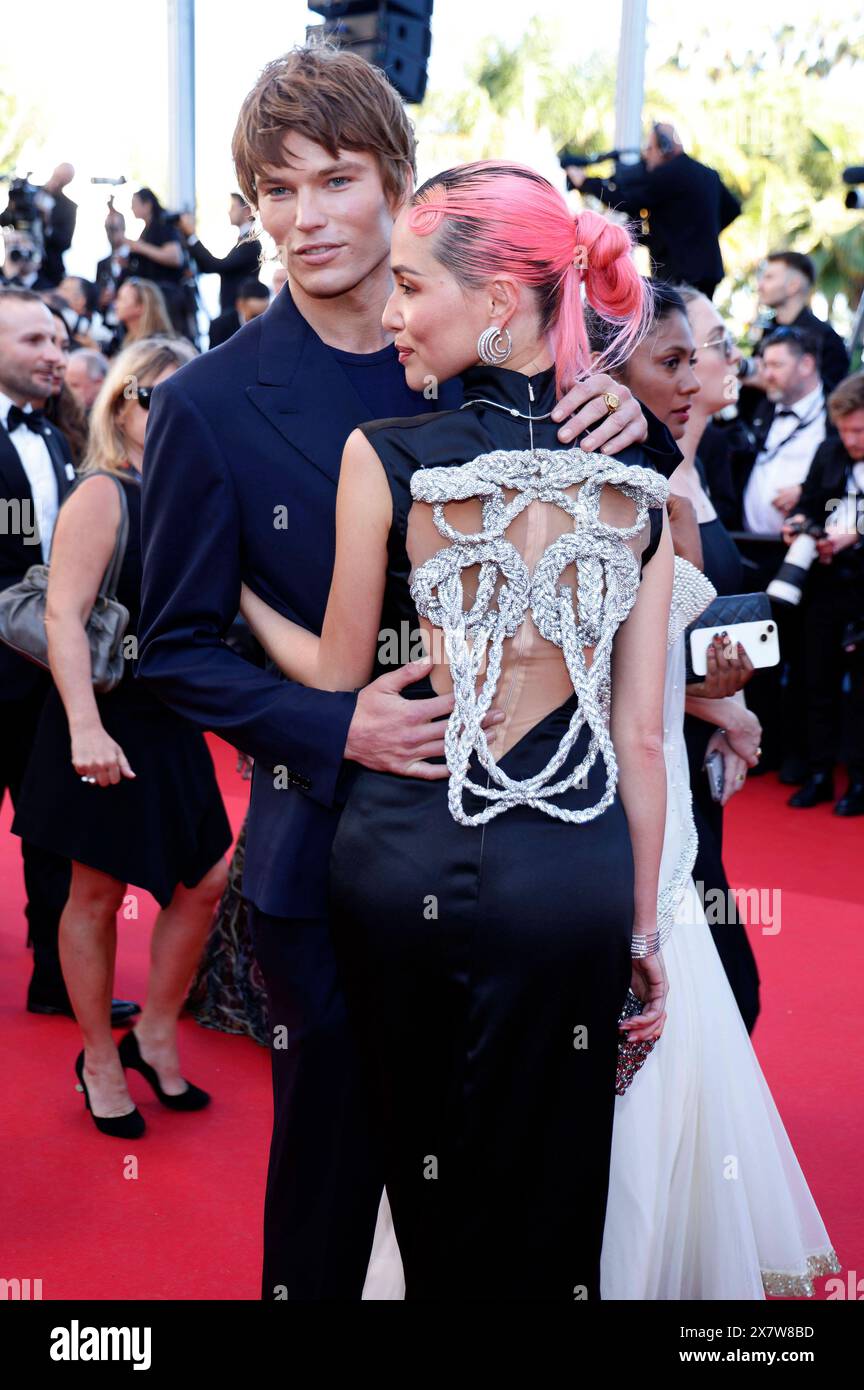 Jordan Barrett und Allegra Ream bei der Premiere des Kinofilms Marcello ...