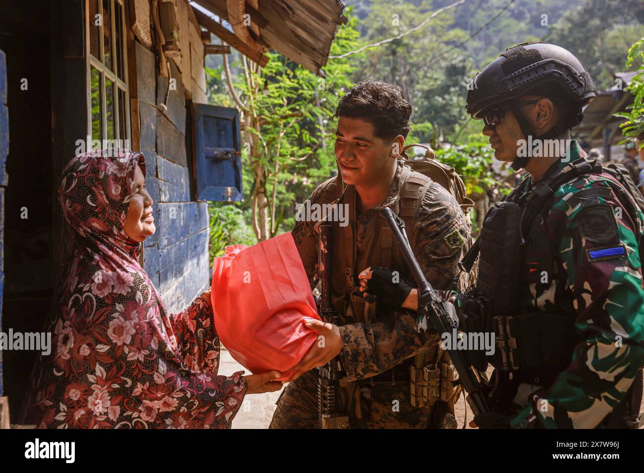Bandar Lampung, Indonesia. 16th May, 2024. U.S. Marine Corps Lance Cpl ...