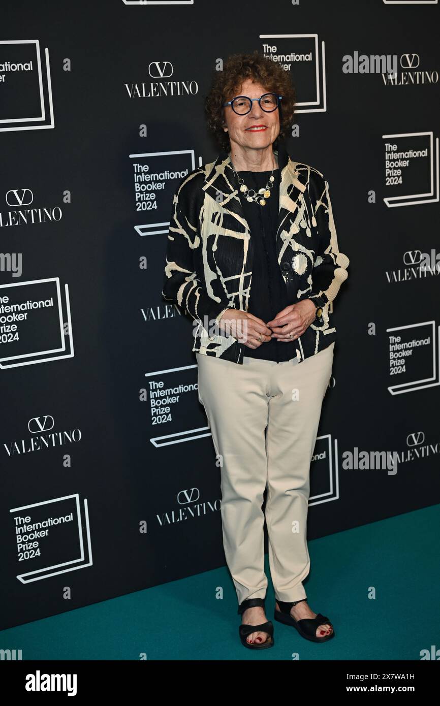 LONDON, ENGLAND - MAY 21 2024: Chair of the International Booker Prize 2024 judges Eleanor ...