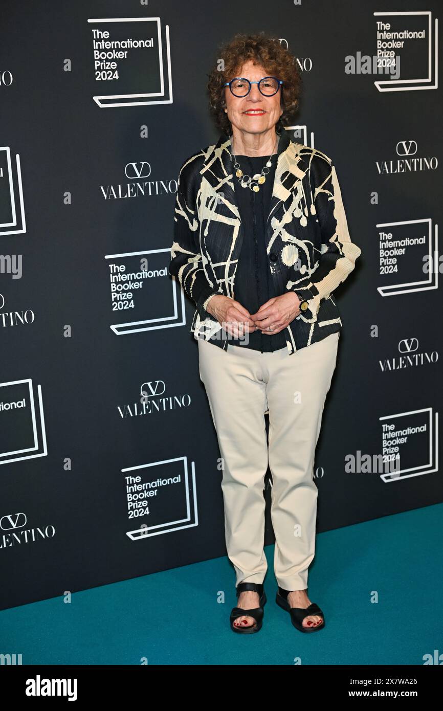 LONDON, ENGLAND - MAY 21 2024: Chair of the International Booker Prize 2024 judges Eleanor ...