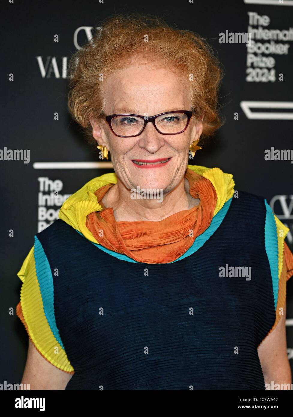 LONDON, ENGLAND - MAY 21 2024: Administrator of the International Booker Prize Fiammetta Rocco ...