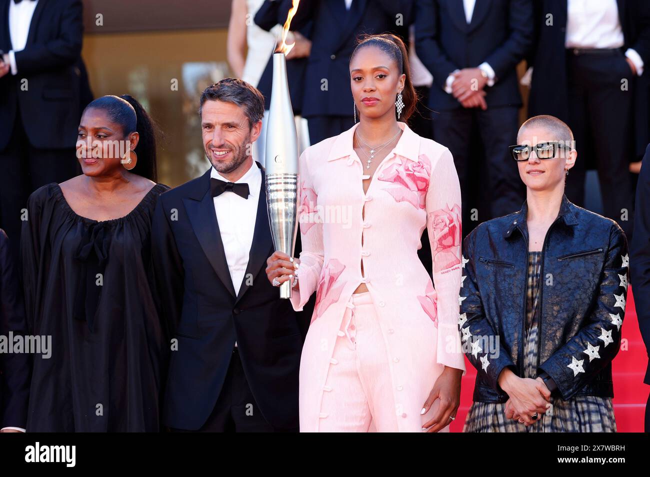 Marie-Jose Perec, Tony Estanguet, Iliana Rupert und Marie Patouillet ...
