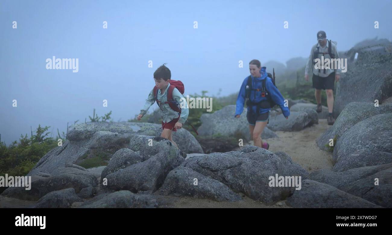 BEYOND THE TREE LINE, from left: Harvey Sutton, Cassie Sutton, Josh ...