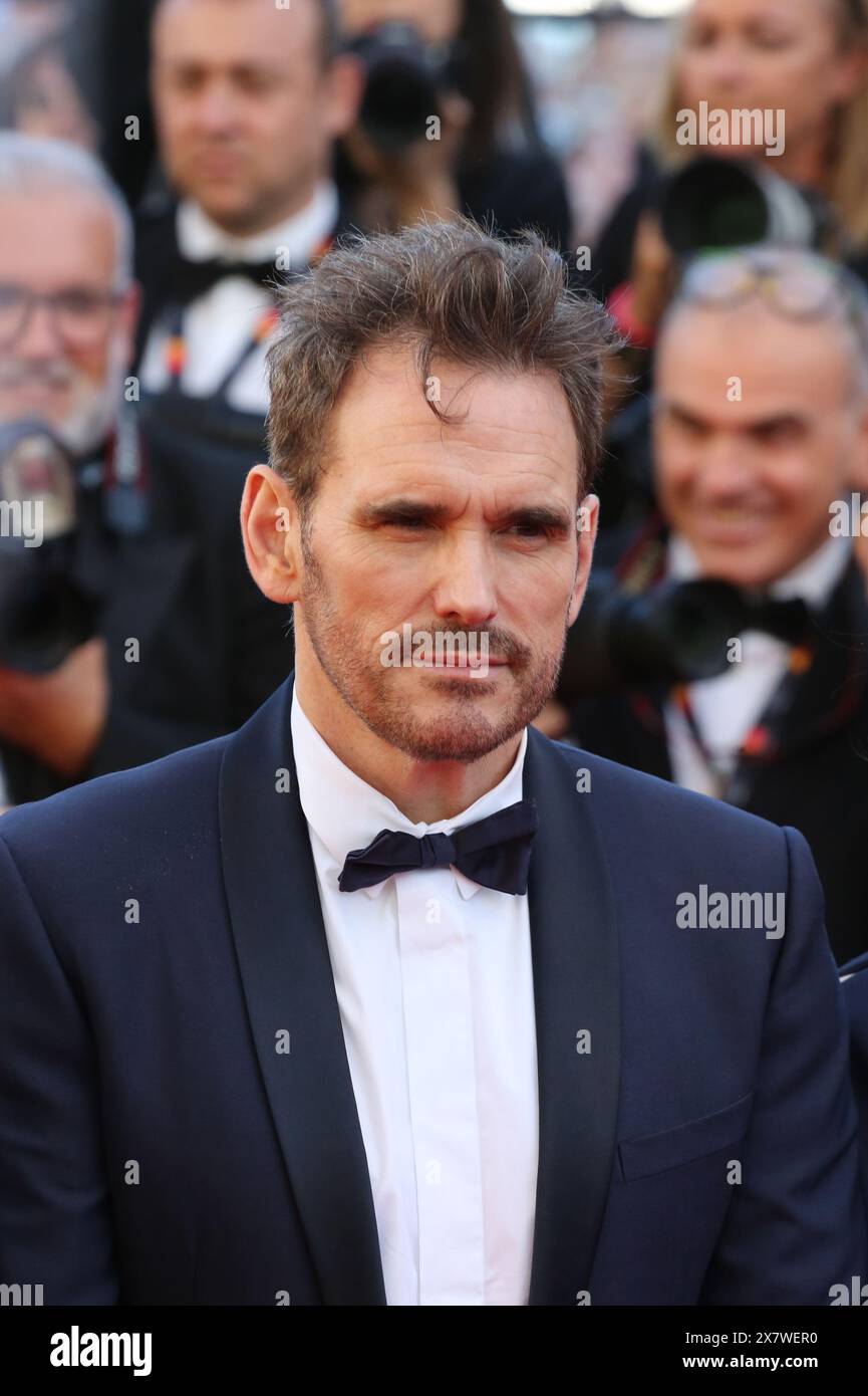Cannes, France, 21st May, 2024. Matt Dillon arriving on the red carpet ...