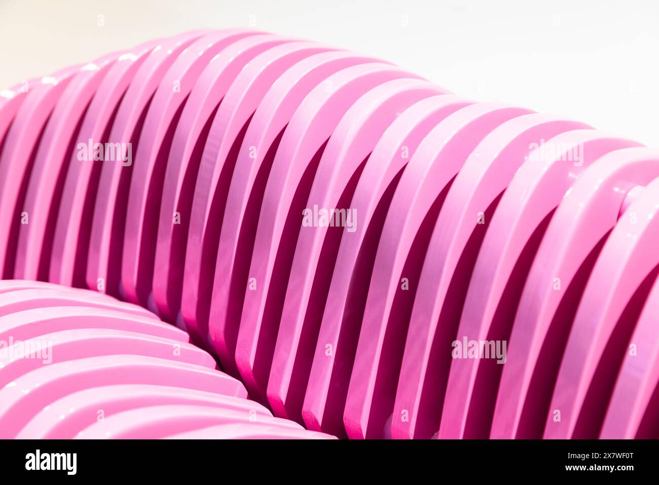 Abstract photo background with geometric pattern of parametric pink ...