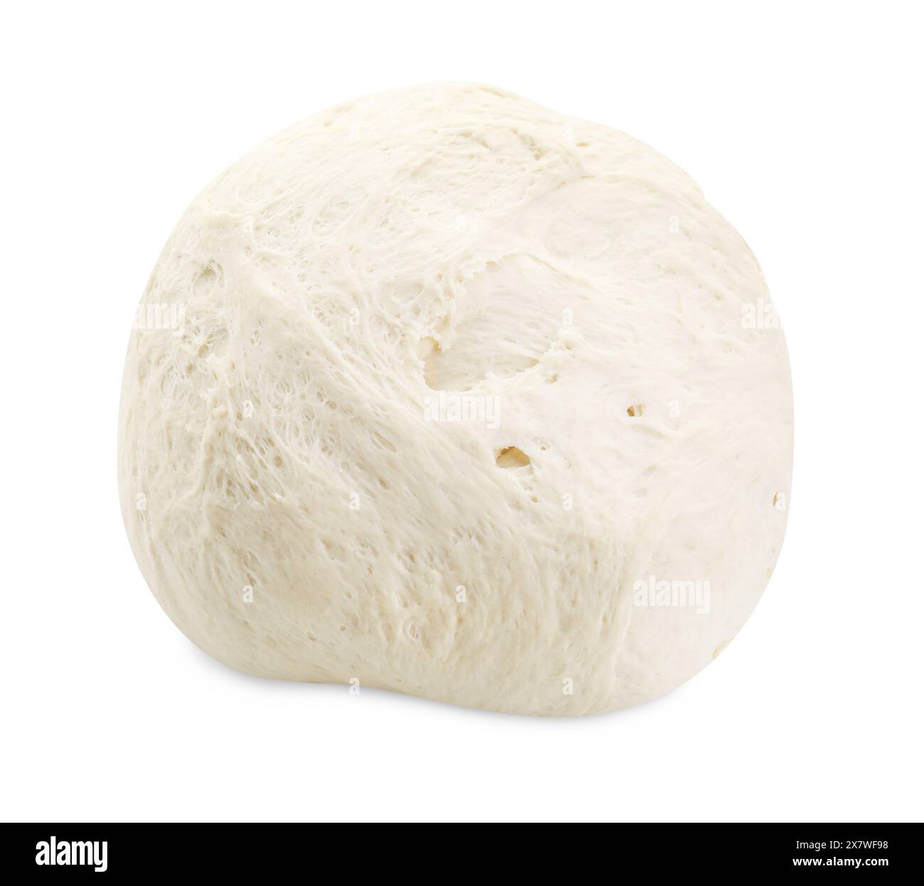 Fresh raw homemade dough isolated on white Stock Photo - Alamy