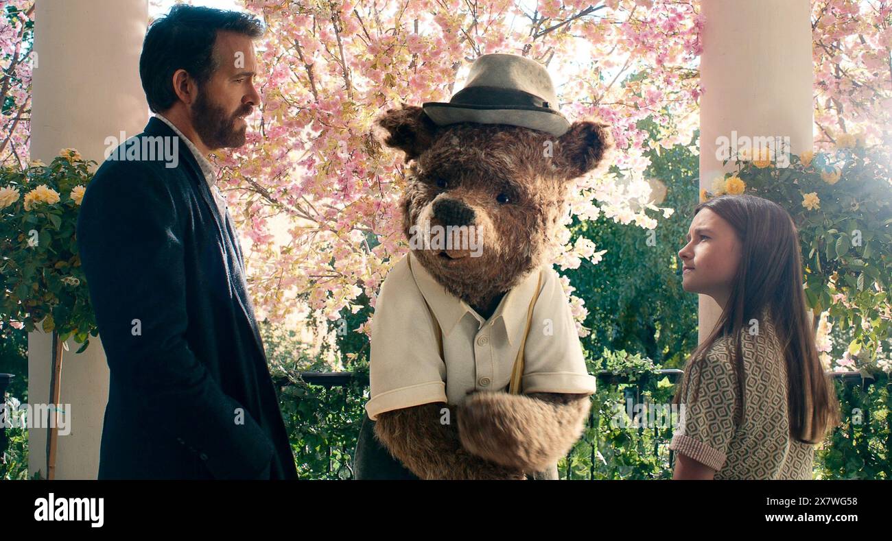 IF, from left: Ryan Reynolds, Lewis (voice: Louis Gossett Jr.), Cailey ...