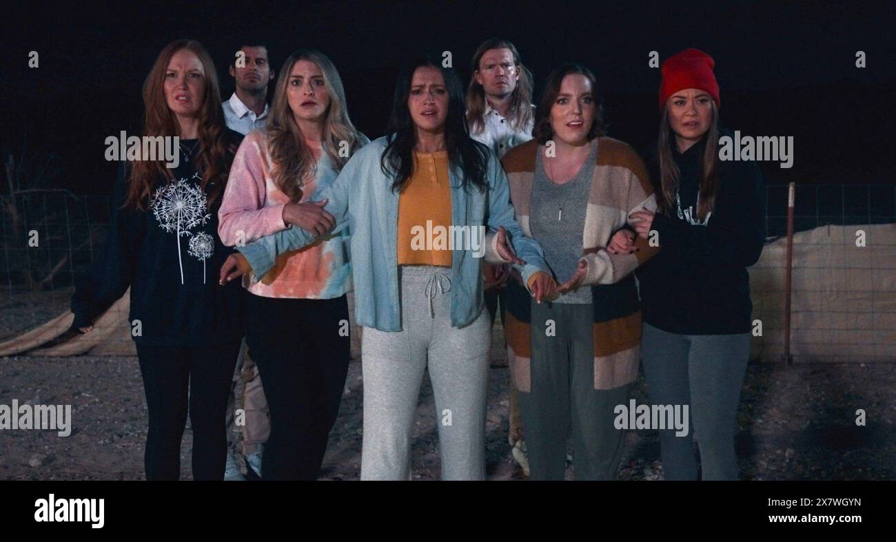 SCREAM THERAPY, front from left: Claire Dellamar, Geri Courtney-Austein ...