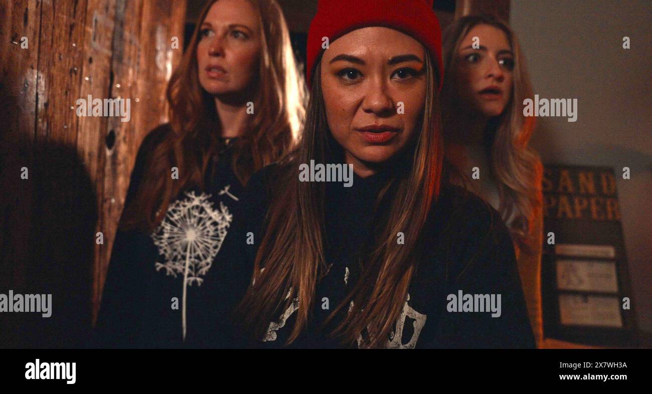 SCREAM THERAPY, from left: Claire Dellamar, Mandie Cheung, Geri ...